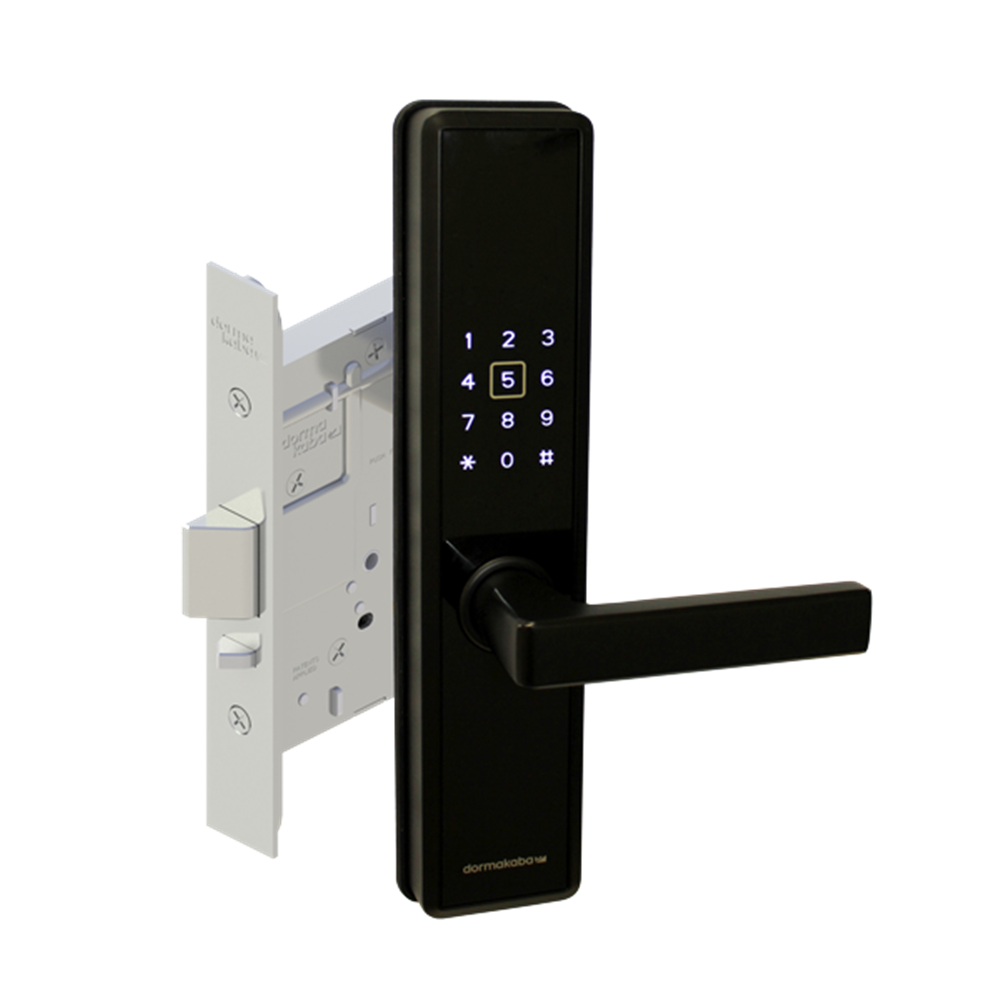 DORMAKABA M5 BLE DIGITAL LOCK, MATT BLACK FINISH | Kaba - LSC Security ...