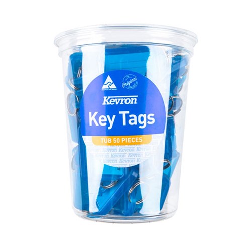 KEVRON CLICKTAG ID5 BLUE TUB=50 - LSC | Complete Security Solutions ...