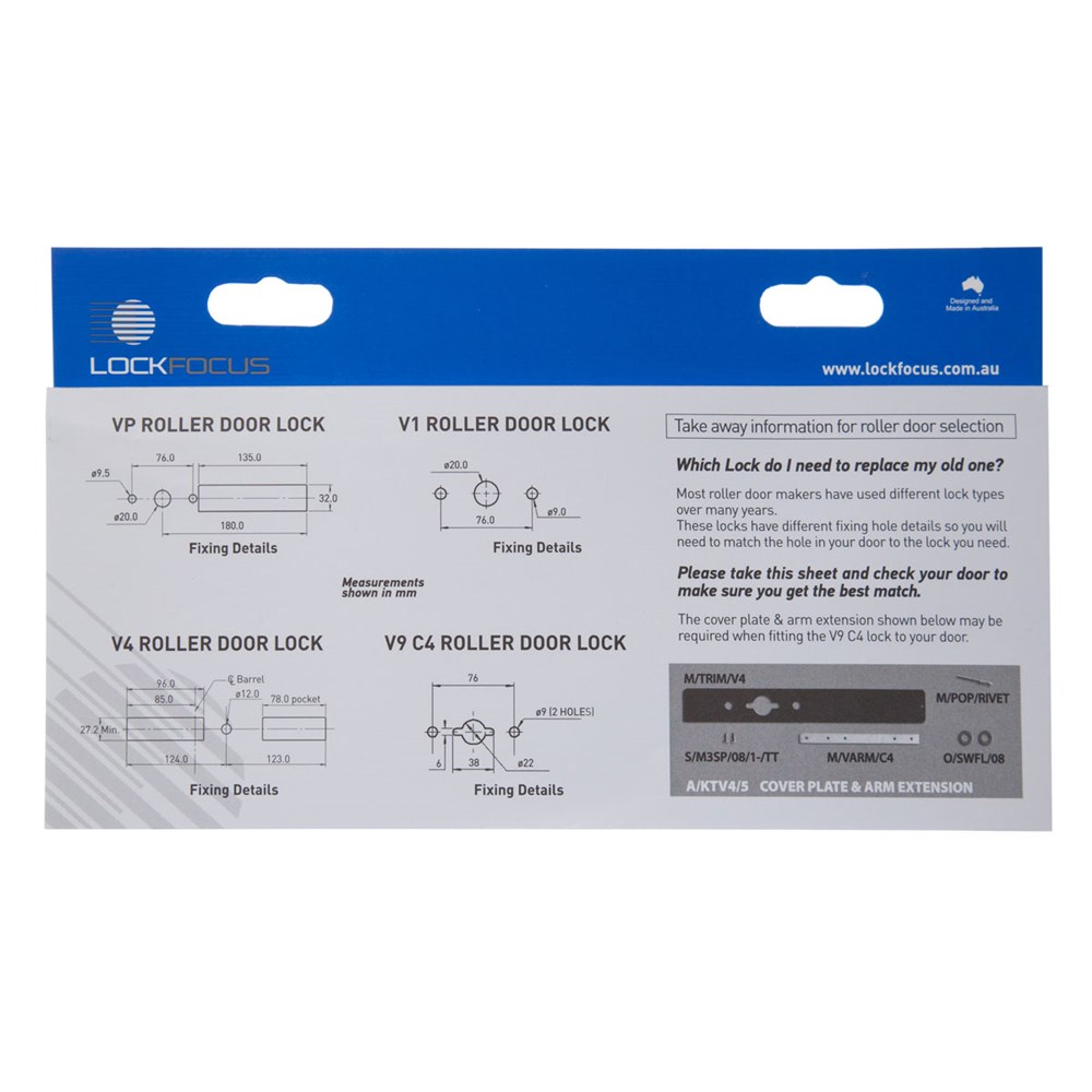 LOCK FOCUS SALES AID suit RETAIL BOARD - LSC | Complete Security ...