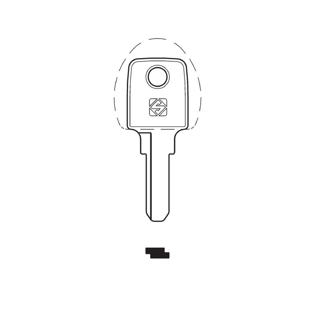 Silca RC26R Key Blank for Cyber Lock & Other Cupboard Lock Cylinders ...
