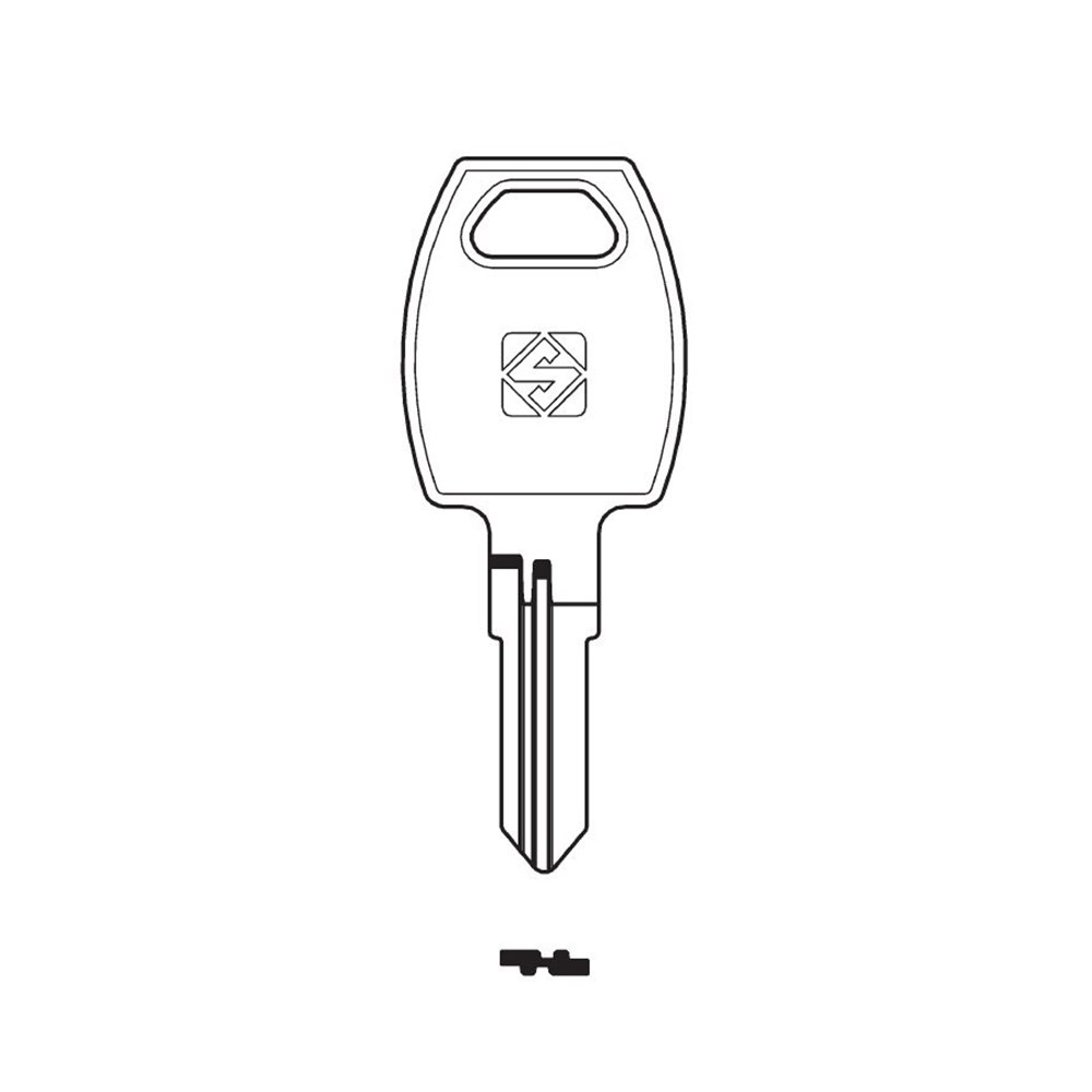 Silca RC28R Key Blank for Cyber Lock and Other Cylinders - LSC | Complete Security Solutions ...