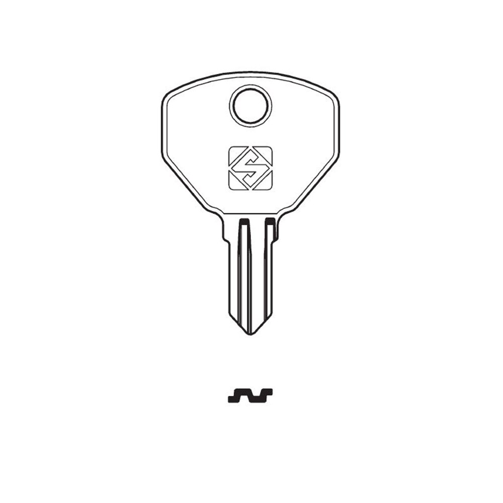 Silca Key Blank for Tork washroom cabinet products TOR1 - LSC ...