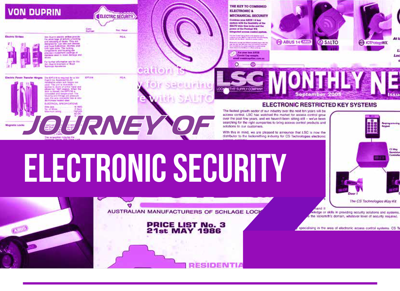 Journey Of Electronic Security - LSC | Complete Security Solutions - LSC Security Supplies
