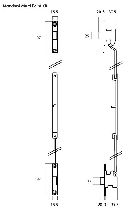 McGrath Ultra-Secua Digital Lock, Suits Common Screen Doors, IP66 ...